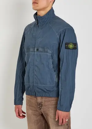 Stone Island Warp Crinkled Nylon Jacket