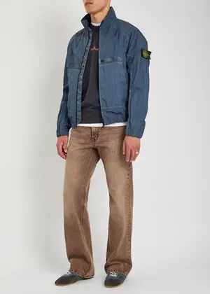 Stone Island Warp Crinkled Nylon Jacket