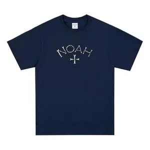 NOAH Bones Core Logo T-shirt - Navy