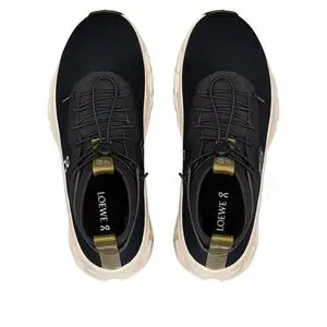 On X Loewe Cloudtilt Hi 'black Oatmeal Olive