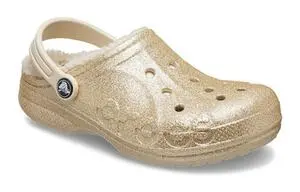 CROCS Baya Lined Glitter Clogs