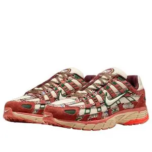 Nike P-6000 N7 Athletic Sneakers - Dusty Peach/fir/linen