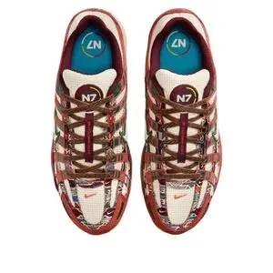 Nike P-6000 N7 Athletic Sneakers - Dusty Peach/fir/linen