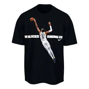 Nike Nba Victor Wembanyama San Antonio Spurs 2026 Nba Defensive Player Of The Year T-shirt - Black