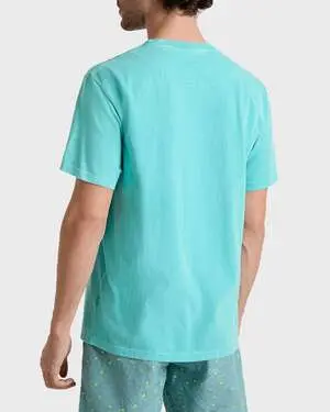 Vilebrequin Mineral Dye Cotton Tshirt Tee Shirt Tangi