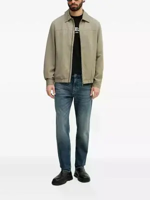 Guess Zip-up Collared Jacket
