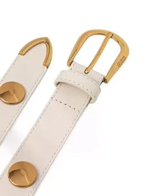 Guess Studded Leather Belt