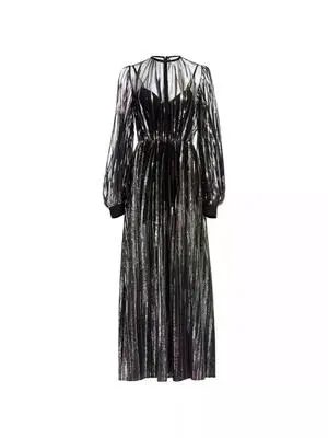 Elie Saab Sequin-embroidered Tulle Maxi Dress