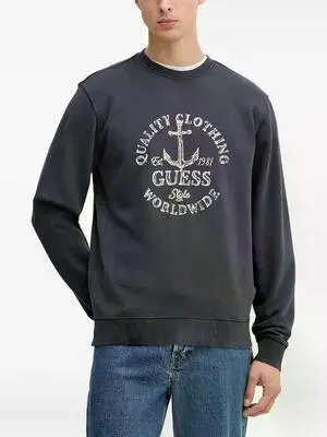 Guess Embroidered Crewneck Sweatshirt