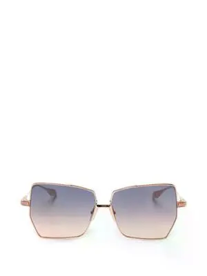 Dita Metamorphis Geometric-frame Sunglasses - Pink