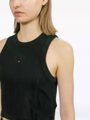 AAPE BY *A BATHING APE Apee™ A Bathing Ape® Embroidered Logo Ribbed Tank Top
