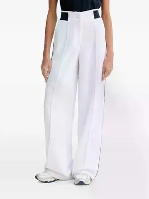 Guess Wide-leg Track Pants With Side Stripe Detail