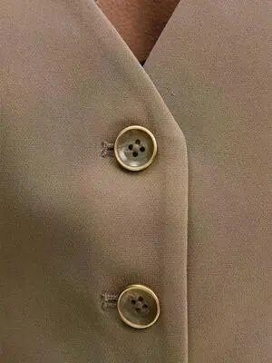 Guess Sleeveless Button-up Vest