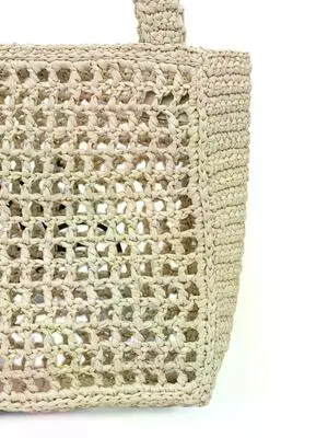 Luisa Spagnoli Interwoven Tote Bag