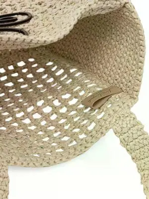Luisa Spagnoli Interwoven Tote Bag
