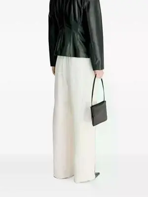 Loulou De Saison Lambskin Collarless Jacket - Black