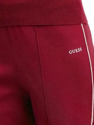 Guess Laurene Side-stripe Logo-embroidered Track Pants
