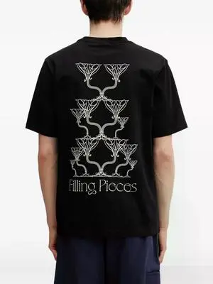 Filling Pieces Champagne Logo-print Short-sleeve T-shirt