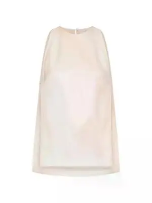 Loulou De Saison Silk Camisole Top - Neutrals