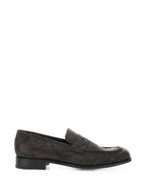 LIDFORT Snakeskin-effect Loafers