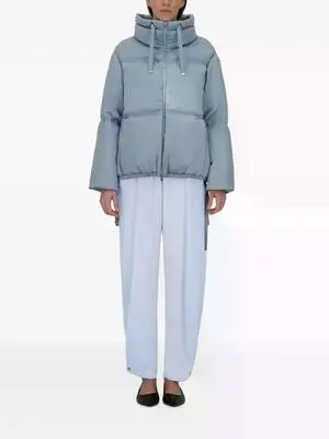 Herno Satin Finish Straight Trousers