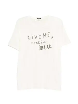 R13 Lettering-print T-shirt
