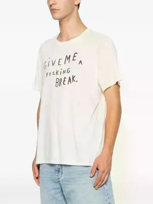 R13 Lettering-print T-shirt