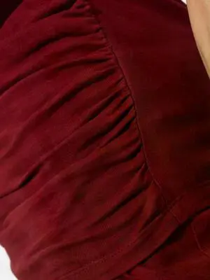 Isabel Marant Étoile Maelie Ruffled T-shirt - Red