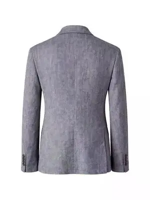 Pal Zileri Textured Single-breasted Blazer