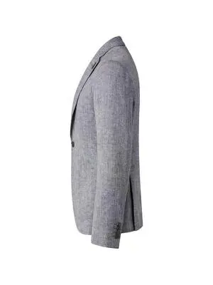 Pal Zileri Textured Single-breasted Blazer