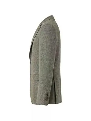 Pal Zileri Herringbone-pattern Single-breasted Blazer