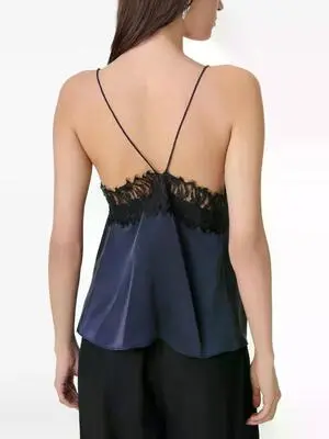 IRO PARIS Lace-trim V-neck Camisole