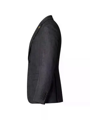 Pal Zileri Logo-plaque Single-breasted Jacket