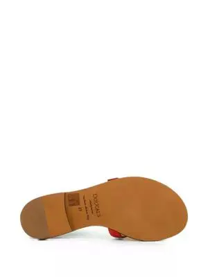 DOUCAL'S Leather Buckle-fastening Sandals