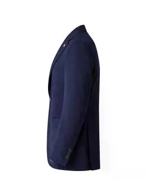 Pal Zileri Logo-pin Single-breasted Jacket