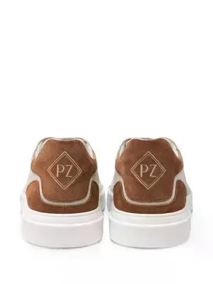 Pal Zileri Suede Panelled Sneakers
