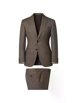 Pal Zileri Pinstripe-pattern Single-breasted Suit - Grey