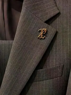 Pal Zileri Pinstripe-pattern Single-breasted Suit - Grey