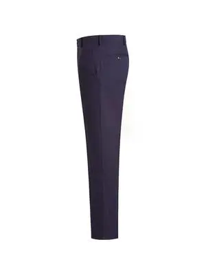 Pal Zileri Pressed-crease Straight-leg Trousers