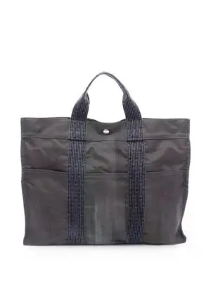 Hermès Herline Canvas Tote Bag