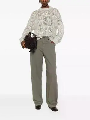 Brunello Cucinelli Logo-patch Jeans