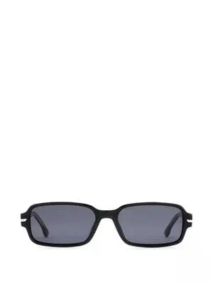 Victoria Beckham Rectangle Frame Sunglasses - Black