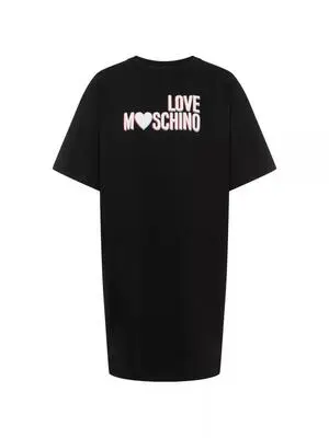 Moschino Printed Cotton Jersey Dress