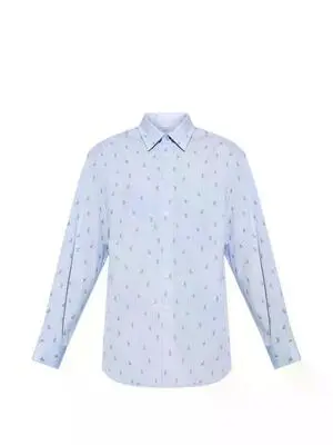 Paul Smith Rabbit-print Long-sleeve Shirt