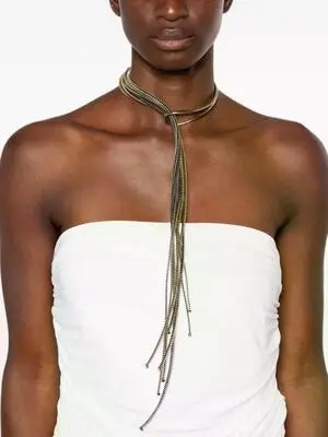 JEAN PAUL GAULTIER Zip Detail Necklace