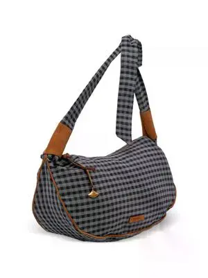 SESSUN Mini Lango Gingham-check Shoulder Bag