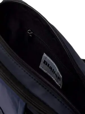 BLAUER. Logo Patch Crossbody Bag