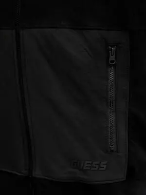 Guess Zip-up Panelled Track Jacket
