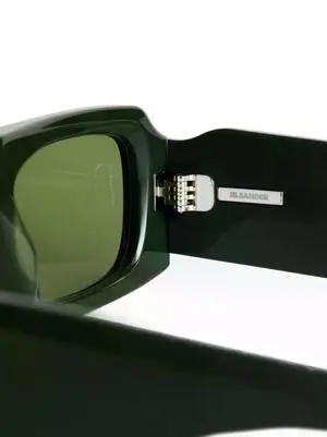 JIL SANDER Edition 4 Rectangle Frame Sunglasses