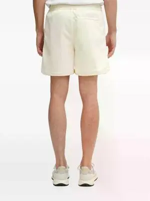 Filling Pieces Mesh Knit Logo Embroidered Shorts